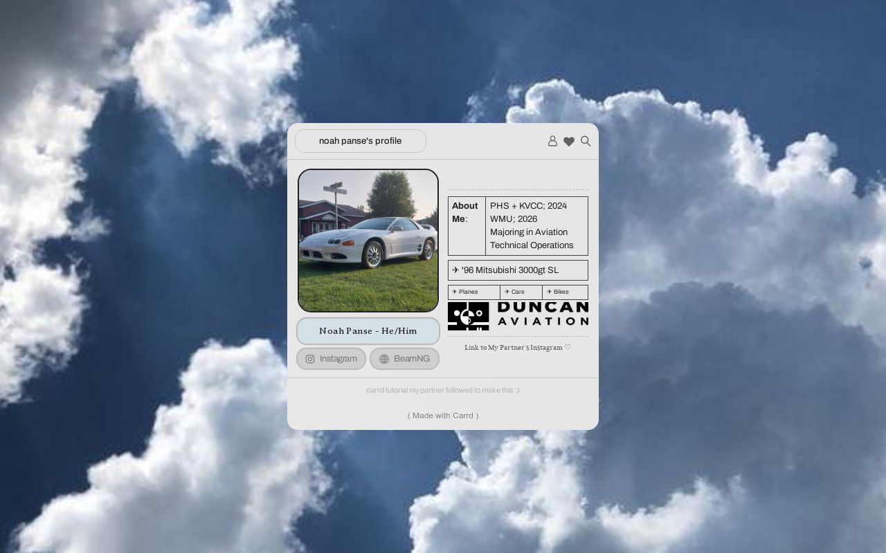 noah's carrd profile